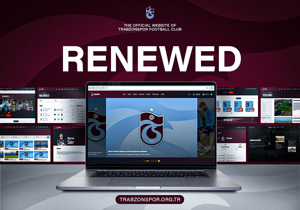 Our Official Website Has Been Renewed! | Trabzonspor Kulübü Resmi Web ...