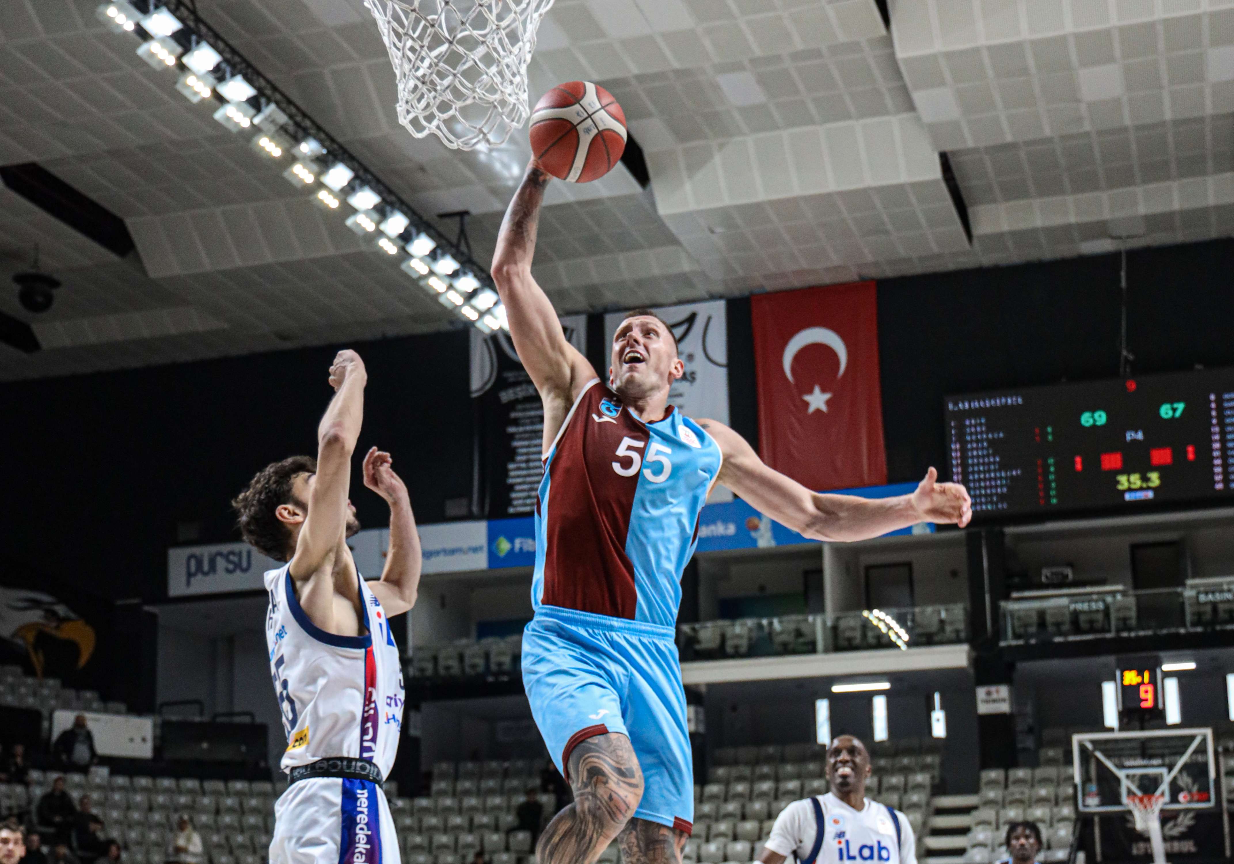 iLab Basketbol 71-74 Trabzonspor | Trabzonspor Kulübü Resmi Web Sitesi